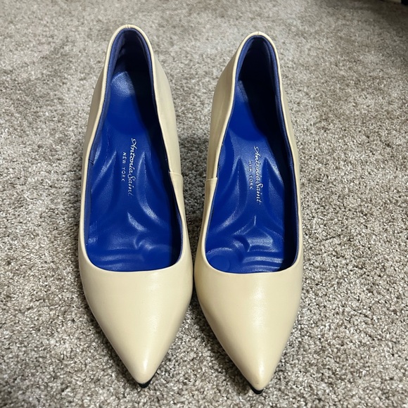 Antonia Saint NY | Shoes | Antonia Saint Classic Nude Leather High ...